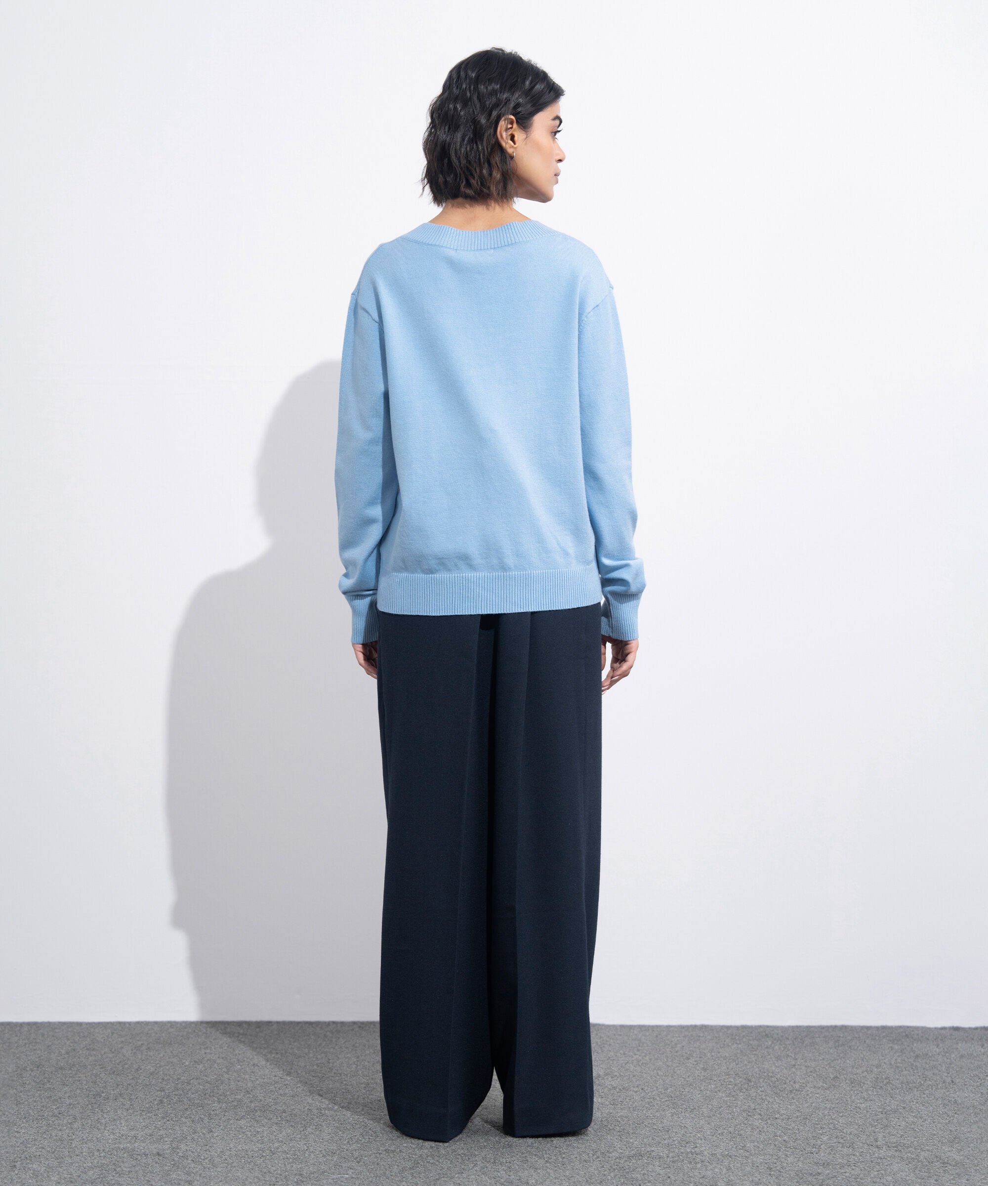 Women's Sweater WOTW25V80107 Sapphire International