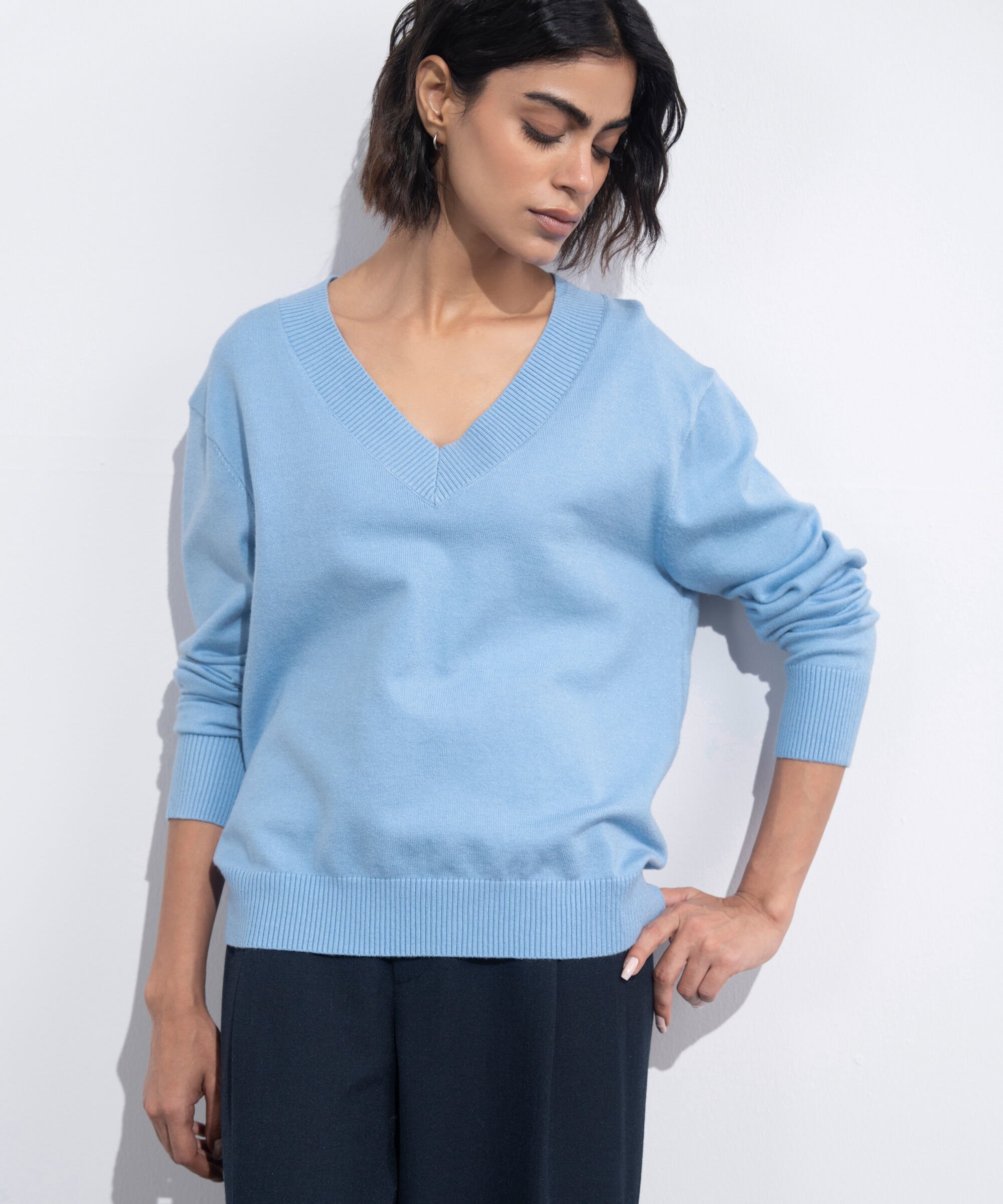 Women's Sweater WOTW25V80107 Sapphire International